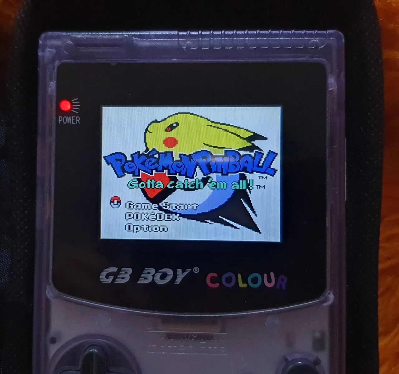 Game boy color (clone) + flashcard e bolsa de transporte - Consoles de ...