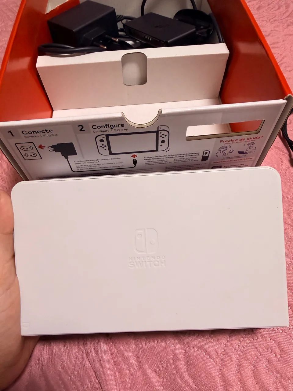 Nintendo Switch Oled Desbloqueado - Consoles de Vídeo Game - Nazaré ...