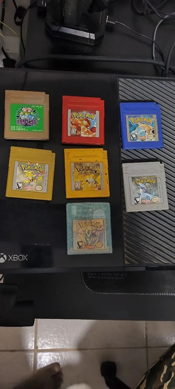 Coleçao Pokemon ORIGINAL Gameboy Color (Gen 1) - Jogos de Vídeo Game ...