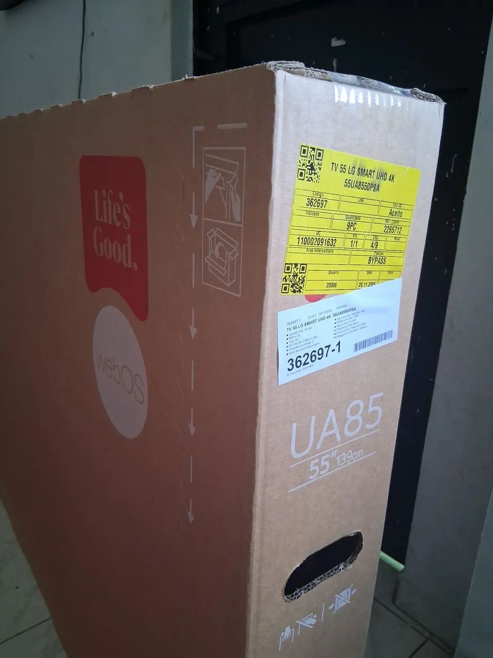 Tv Smart 55 ULTRA HD 4K LG Lacrada/Zero - TVs - Gilberto Mestrinho ...