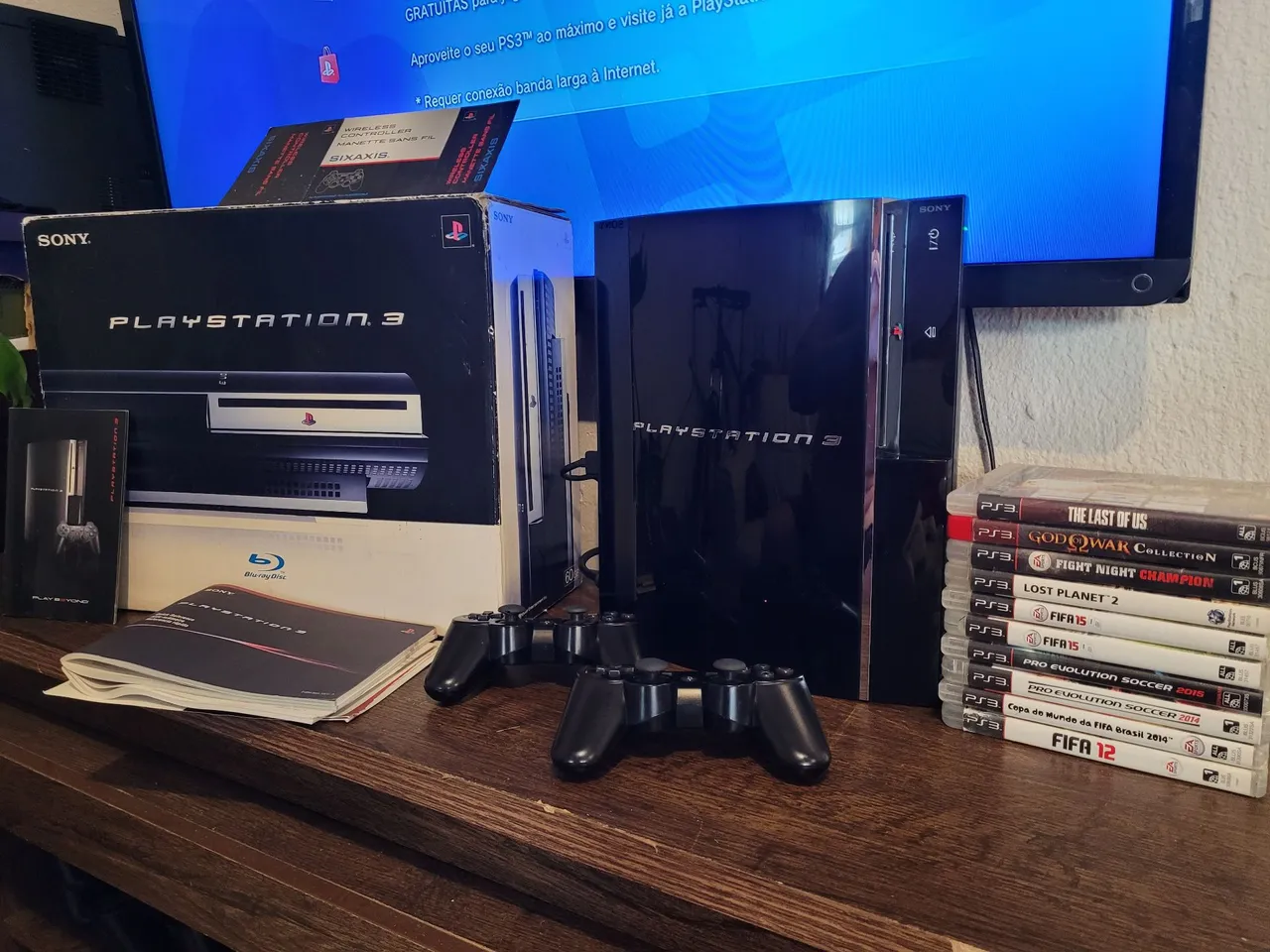 "ps3 fat" no Brasil
