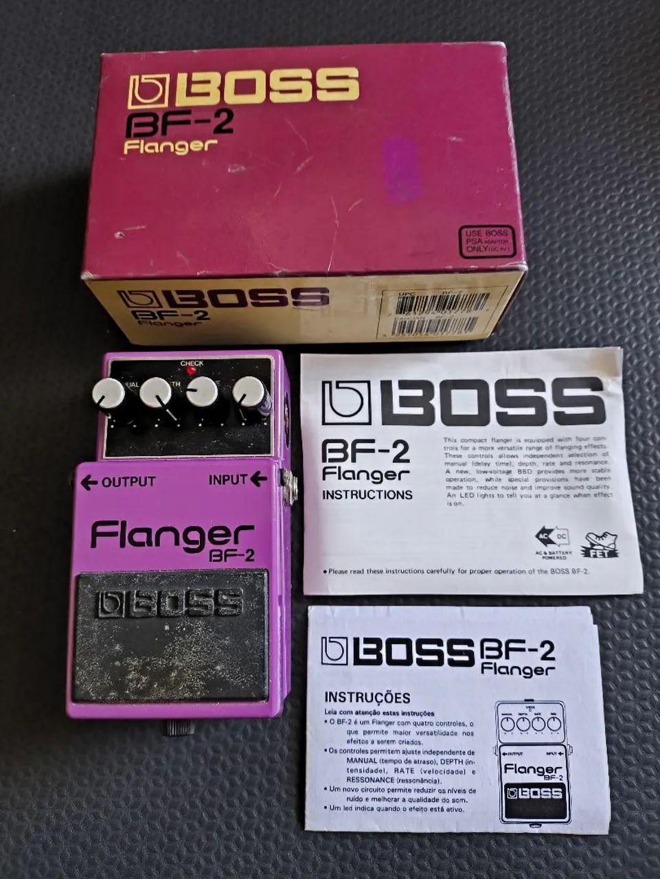 Pedal Analógico Boss Flanger BF-2 - Instrumentos musicais - Maracanã ...