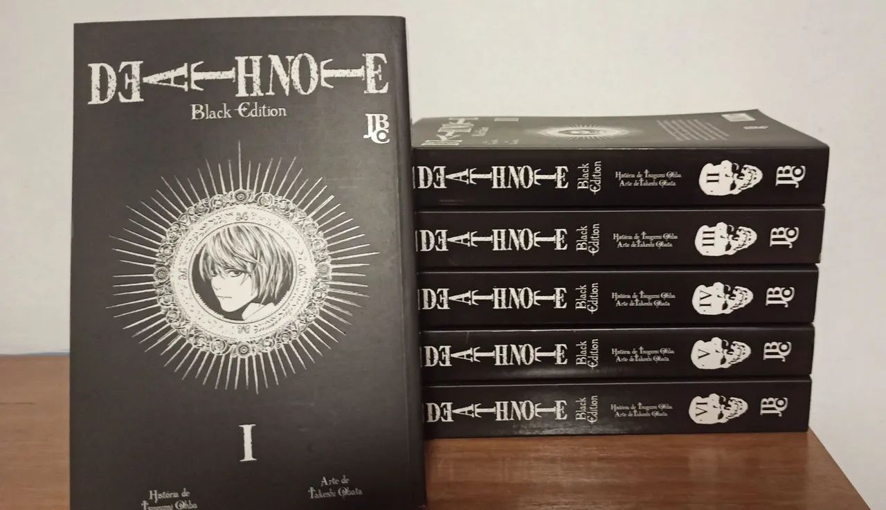 Death Note Black Edition - Vol. 1 a 6 - Livros e revistas - Maré, Rio ...