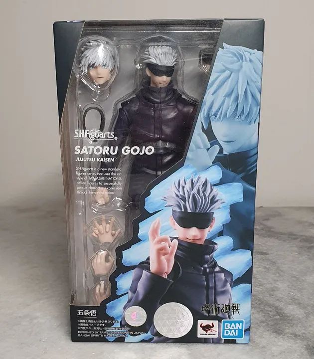 Satoru Gojo jujutsu kaisen original shfiguarts Bandai lacrado - Hobbies ...