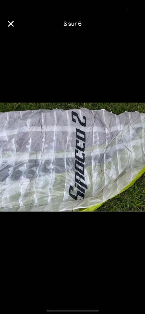 Asa de paramotor / parapente Ozone Sircocco 2 - Hobbies e coleções ...