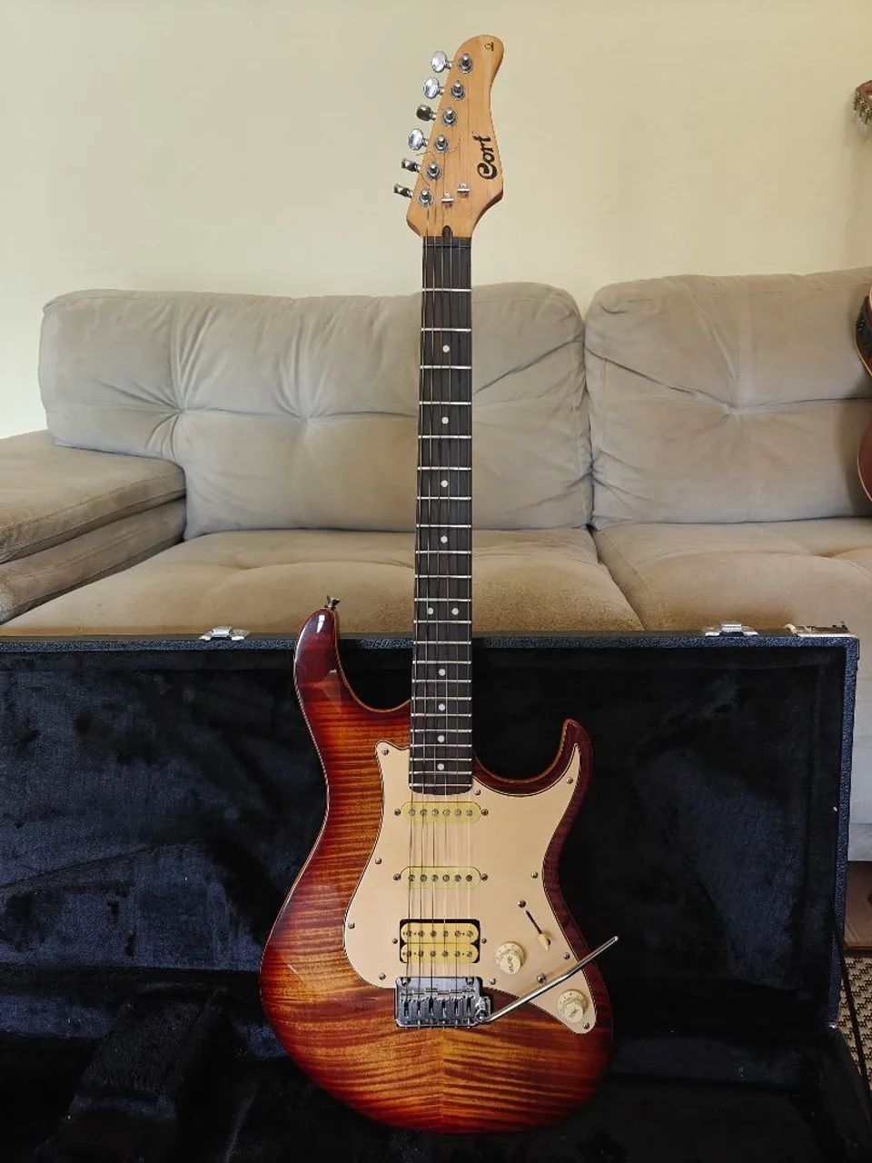 Guitarra Cort G210 zerada com trastes inox - Instrumentos musicais ...