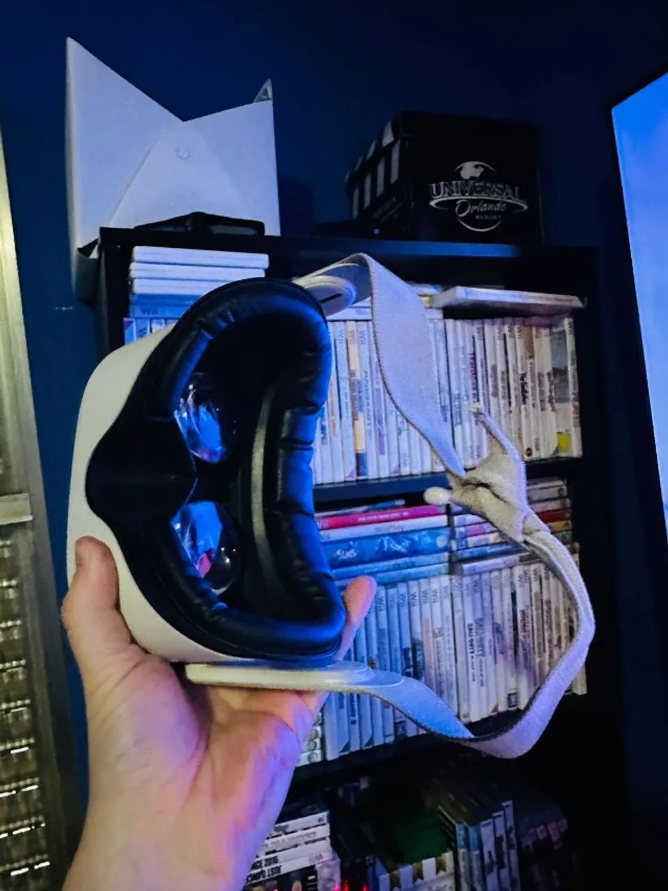 Óculos Vr Meta Quest 2 Destravado 64GB + Case + Jogos Na Memoria ...