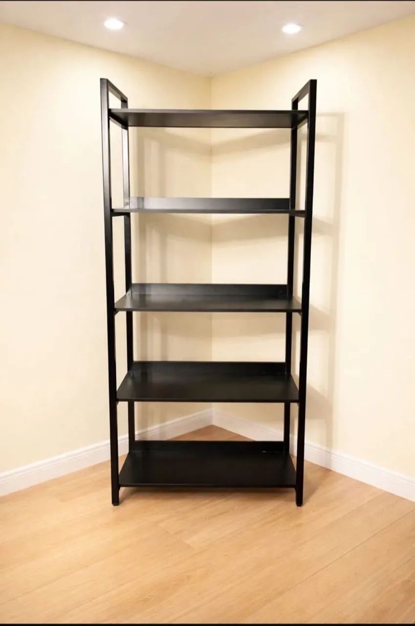 Prateleira Metalon c/ MDF Preto - Fábrica - Móveis Para Organização ...