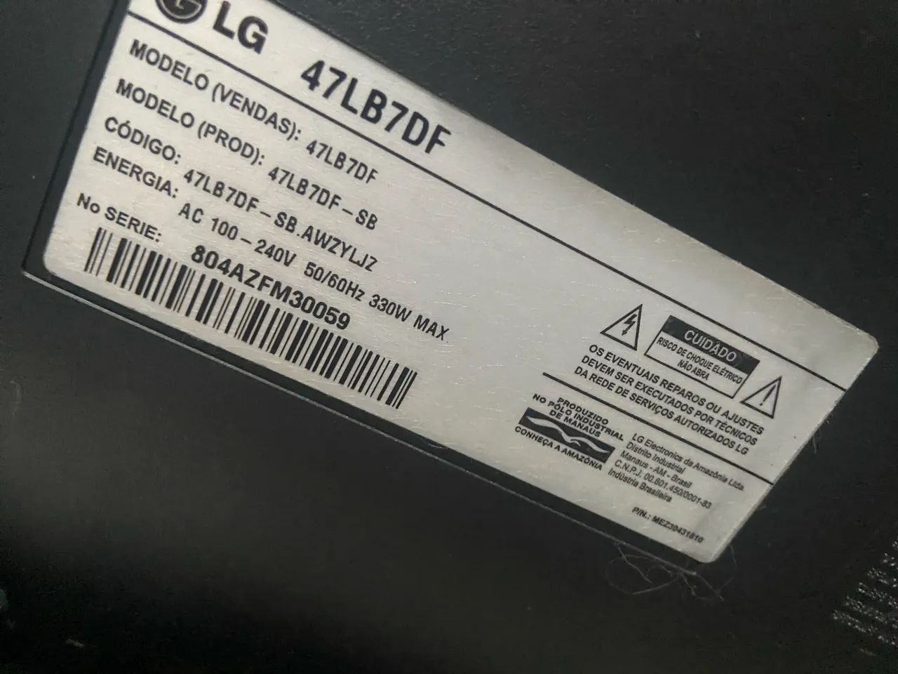 Tv LG 47 polegadas - TVs - Catumbi, Rio de Janeiro 1472064934 | OLX