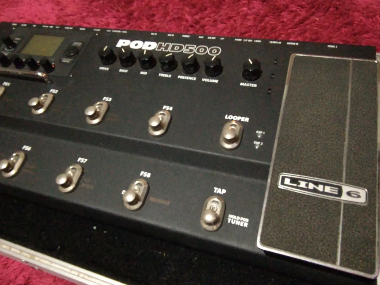 "pedaleira pod hd500" no Brasil