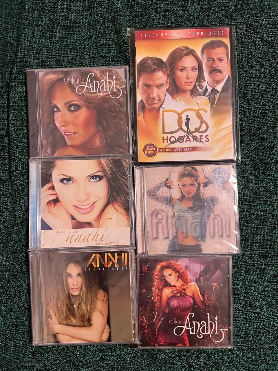 Anahi Mia Colucci coleção de cds e dvd rbd rebelde soy rebelde tour ...