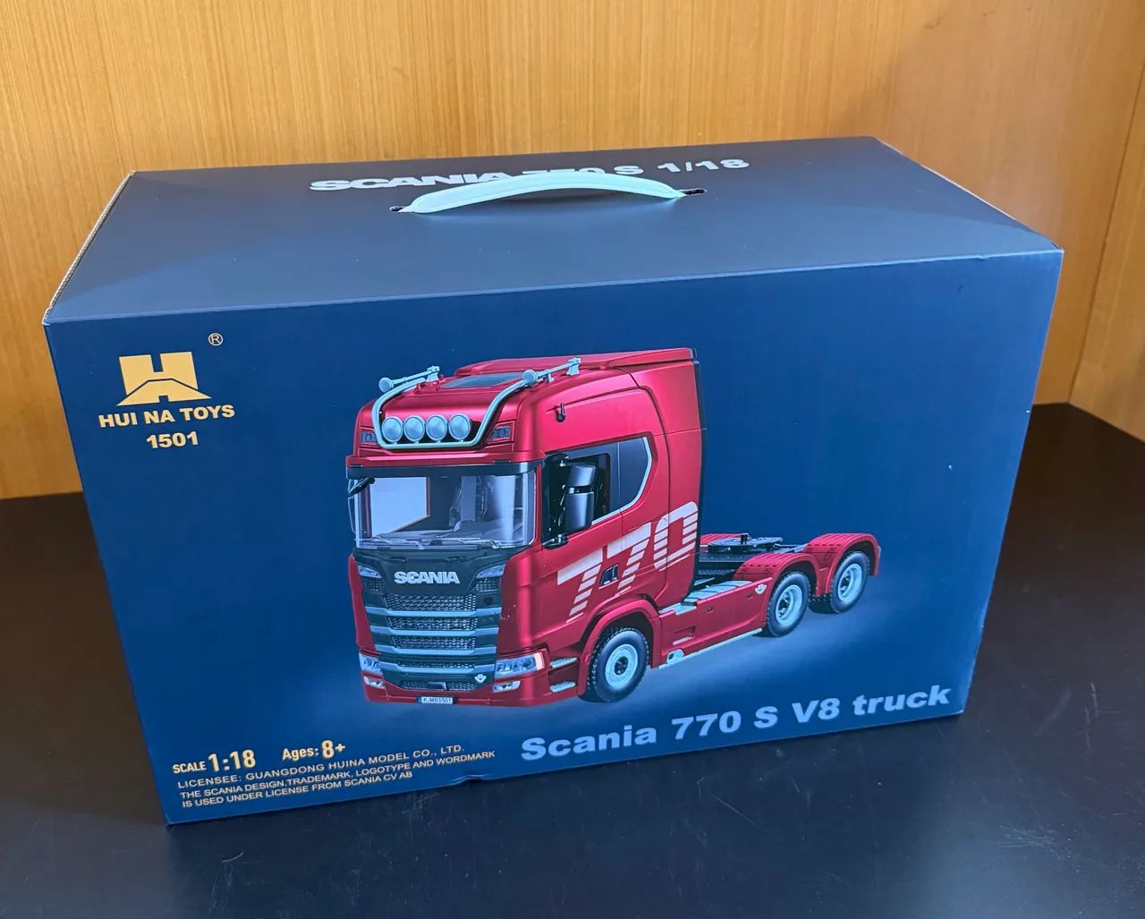 Novo | +5 vendidos Caminhão Huina 1501 - Modelo Scania 770s - Rc ...