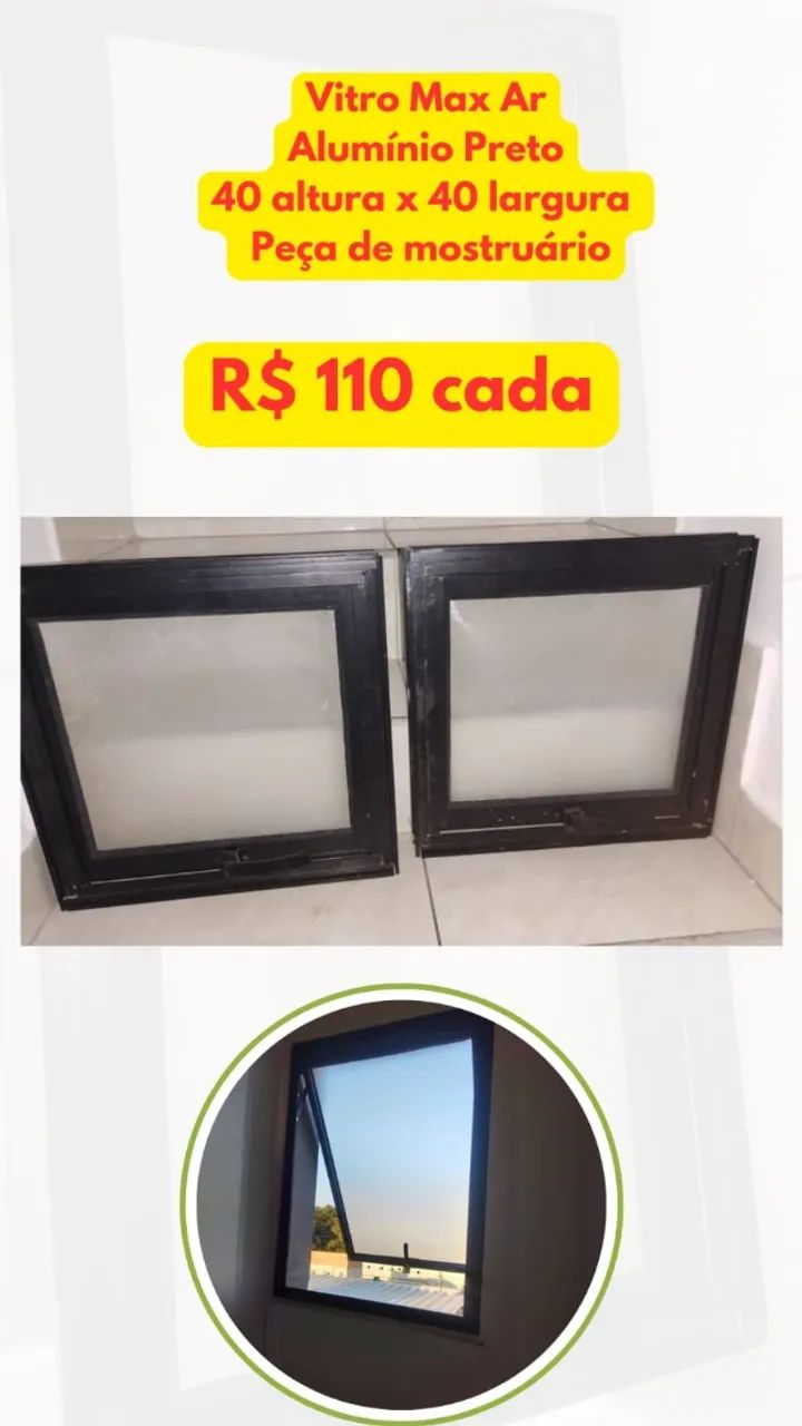 Vitrô Janela Veneziana - Portas e Janelas - Peruíbe 1505184860 | OLX