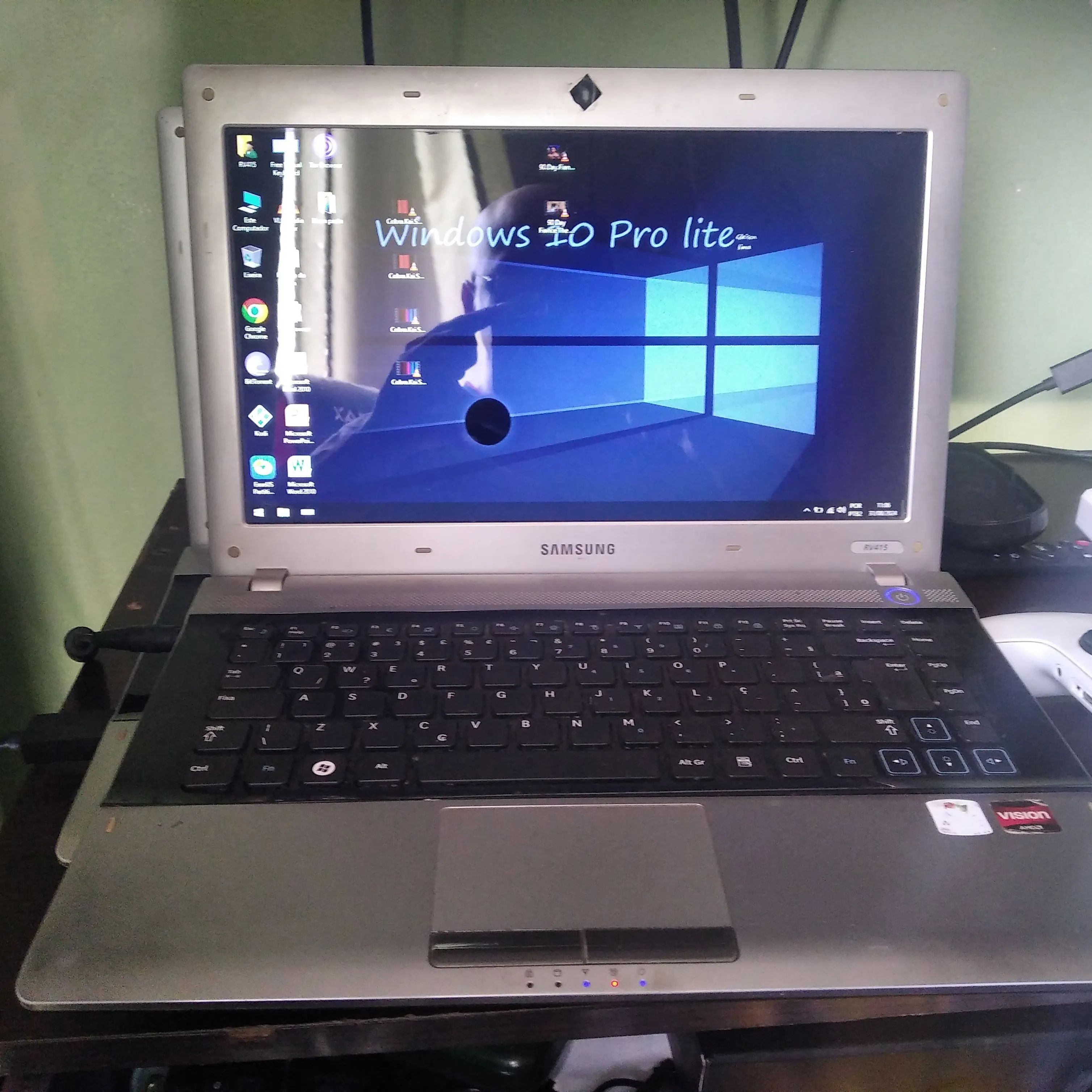 Notebook Samsung RV415 Windows 10 - Notebooks - Taboão, São Bernardo do ...