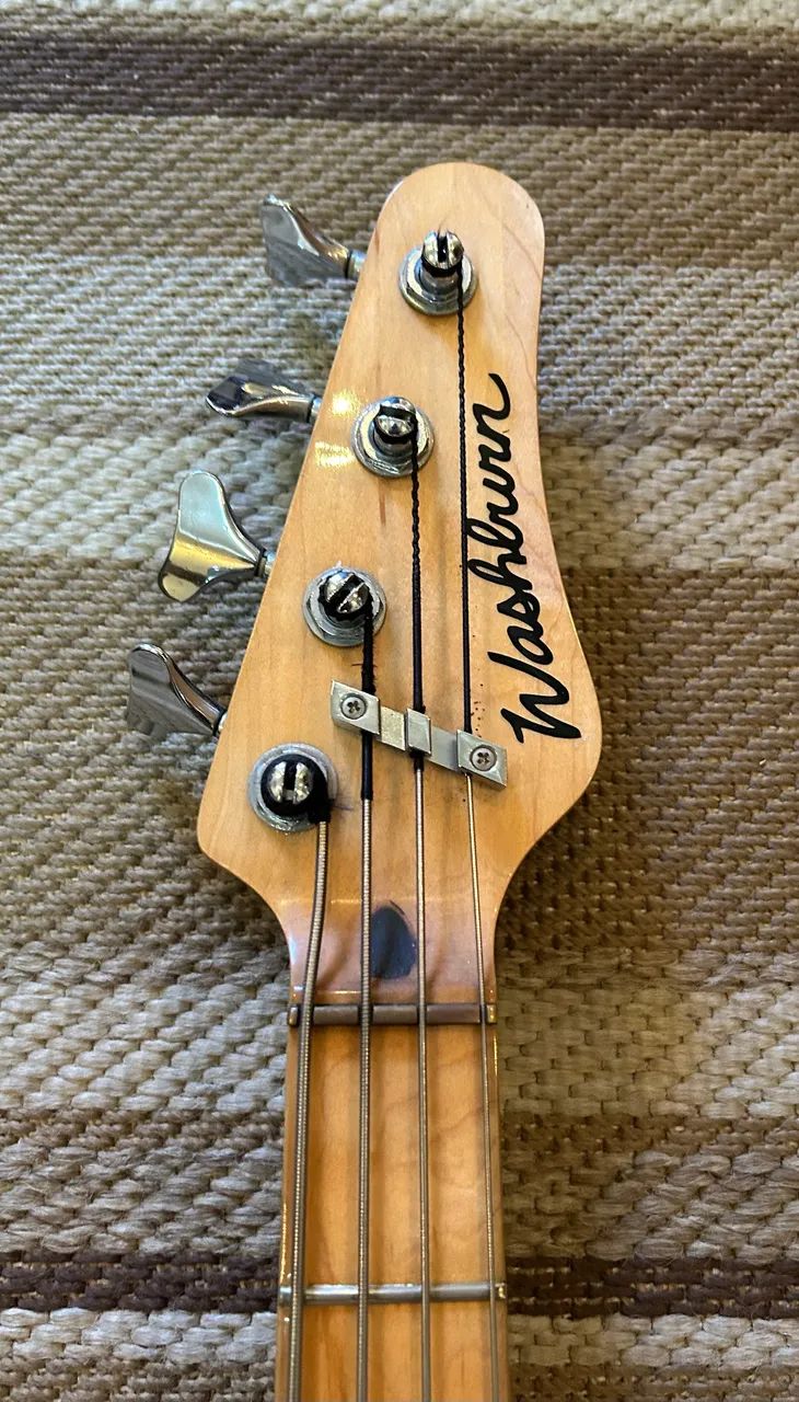 Precision Bass Washburn Lyon, modificado! (4 cordas) - Instrumentos ...