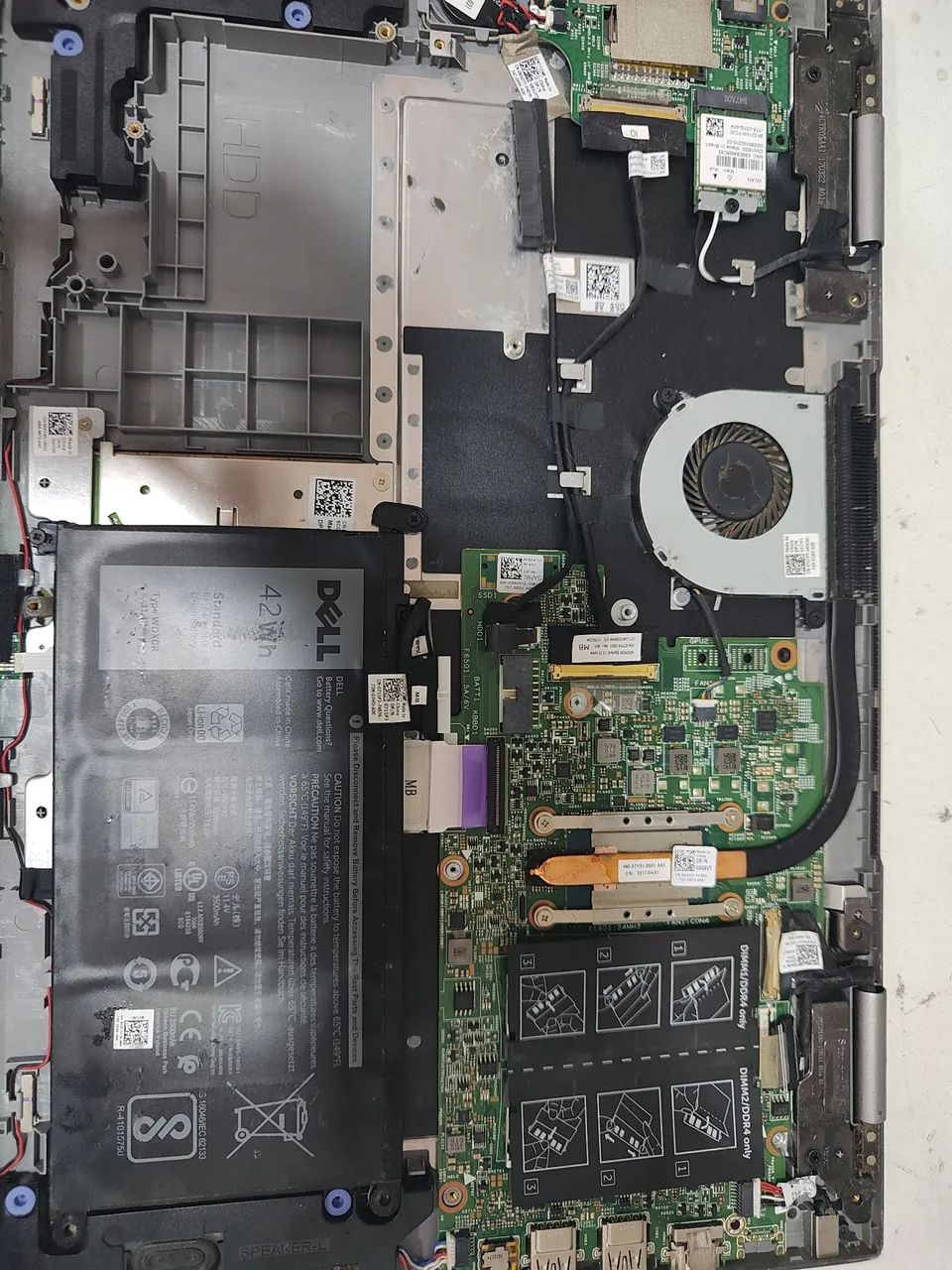 Placa mãe Dell 5578 core i7 7ger Processador core i7 7ger cor Placa ...