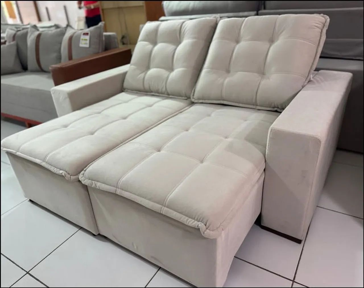 Sofá Retrátil Marques Dallas 1.80 - Novo e Embalado!! - Sofás e ...