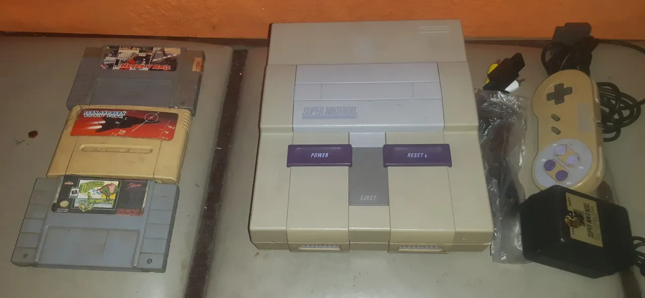 "super nintendo antigo" no Brasil