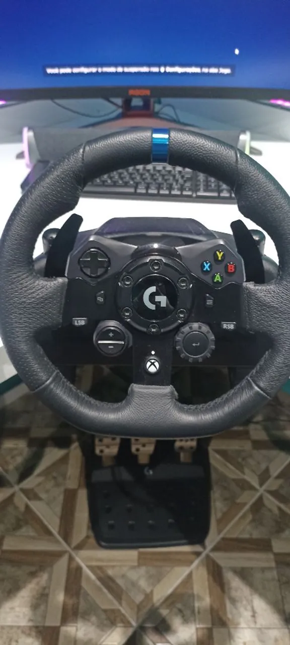 "logitech g923" no Brasil