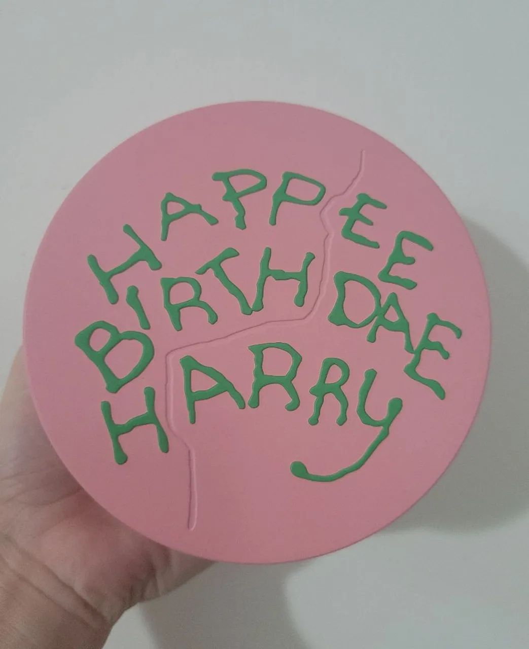 Lata cacau show Harry Potter Happy Birthday Cake - Hobbies e coleções ...