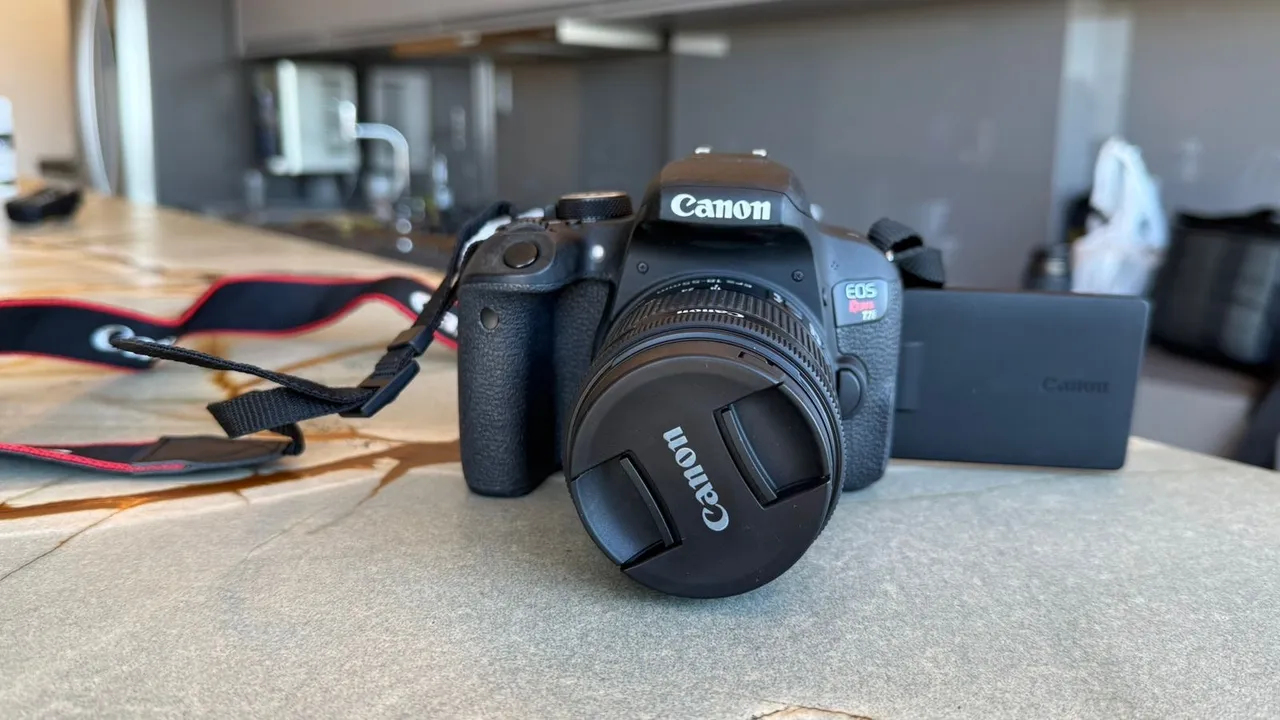 "canon t7i" no Brasil