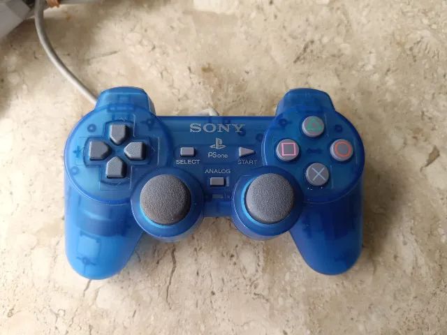 "controle ps2 azul" no Brasil