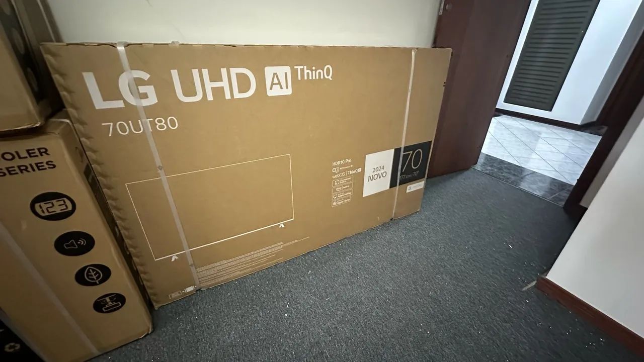 TV LG 70 polegadas 4K UHD Smart ThinQ 70UT80 - 2024 - TVs - Bigorrilho, Curitiba 1380127320 | OLX