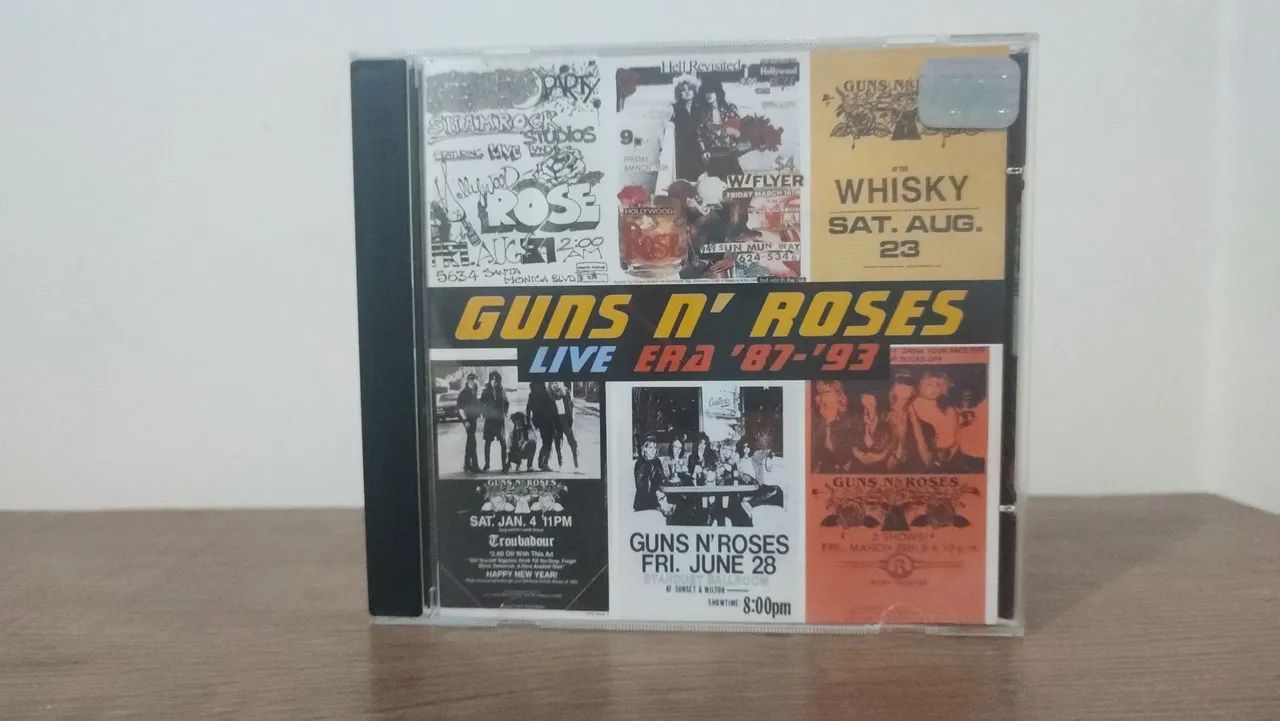 Guns N' Roses - Live Era '87-'93 - CD Duplo - CDs, DVDs etc - Jardim ...