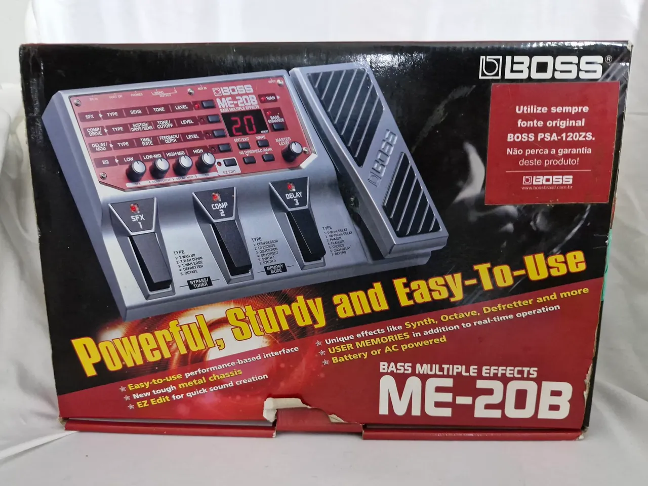 "boss me 20" no Brasil