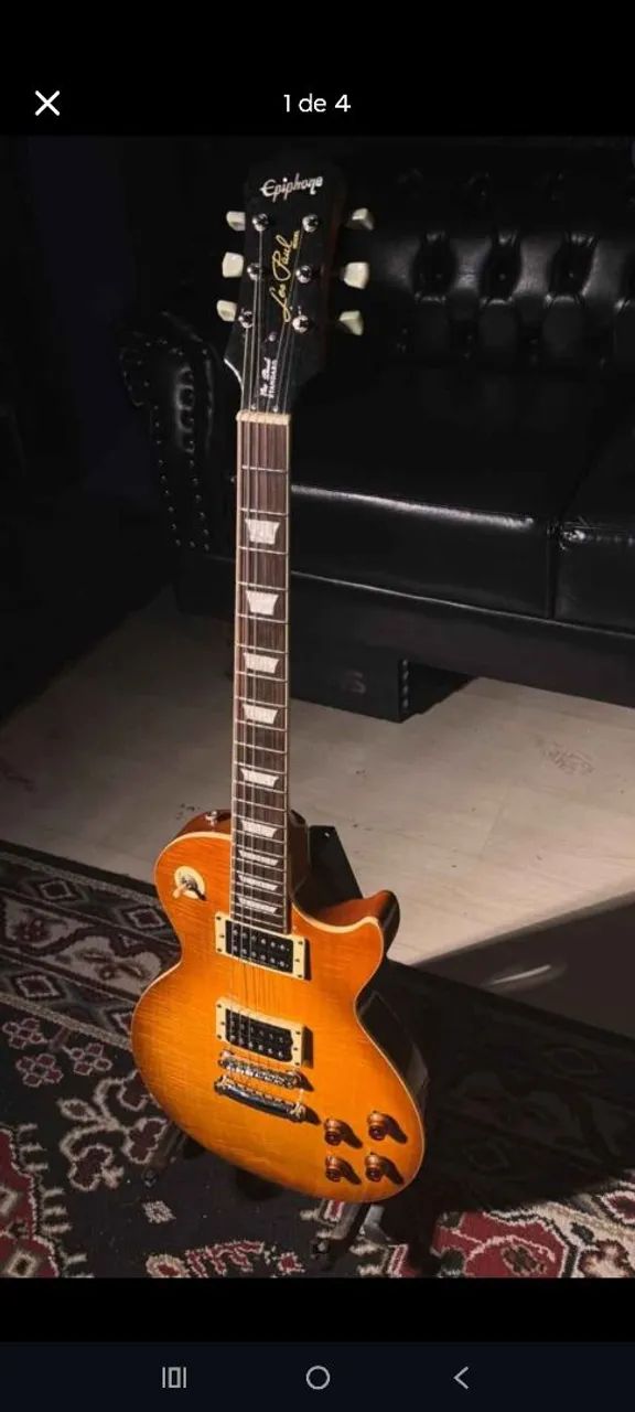 2026 com Guitarra Epiphone Les Paul Standard - Instrumentos musicais ...