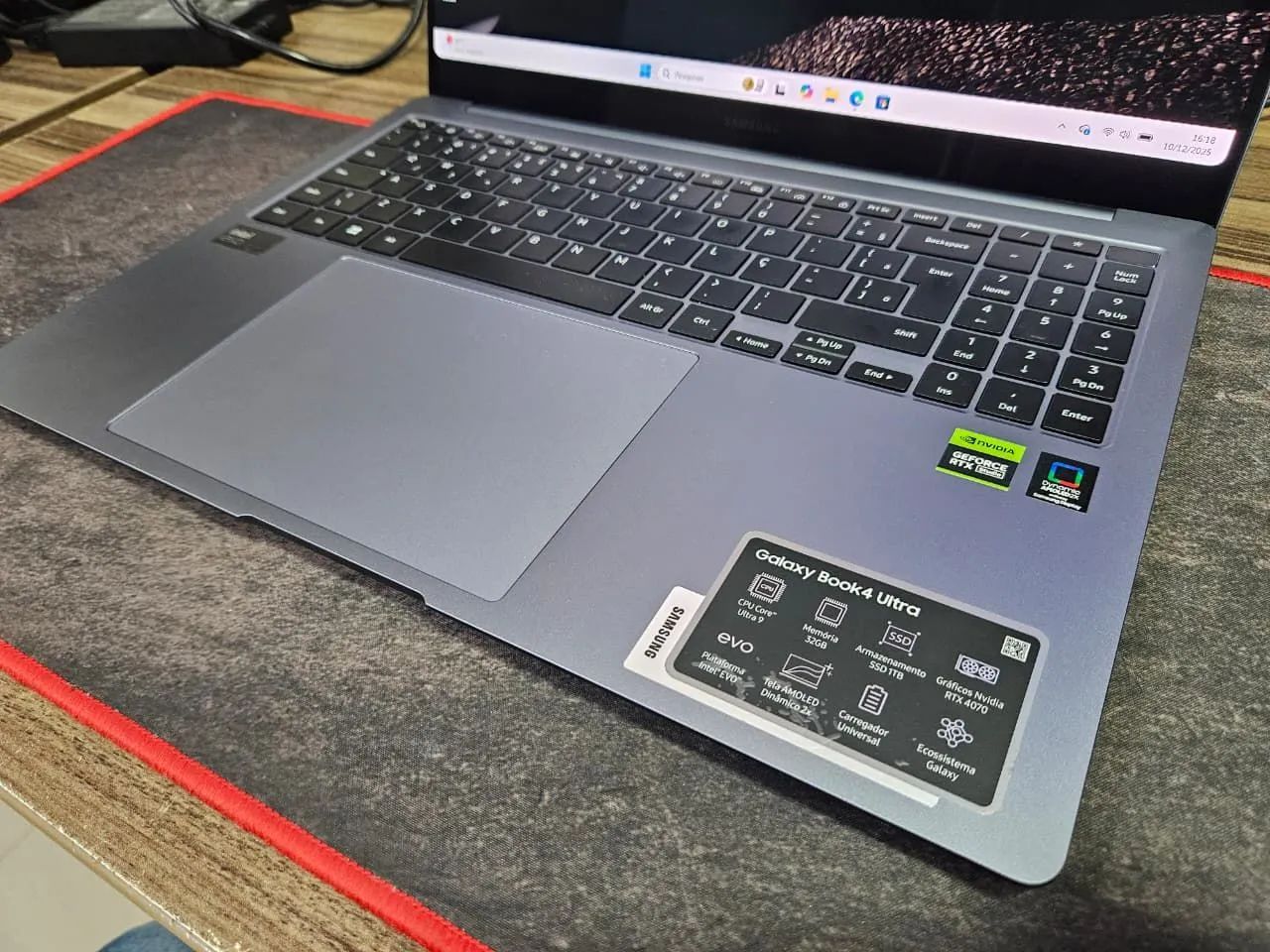 Notebook gamer Samsung ultra 9 rtx 4070 32gb oled touch - Notebooks ...