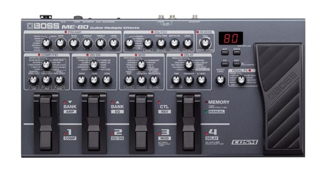 "pedaleira me80 boss" no Brasil