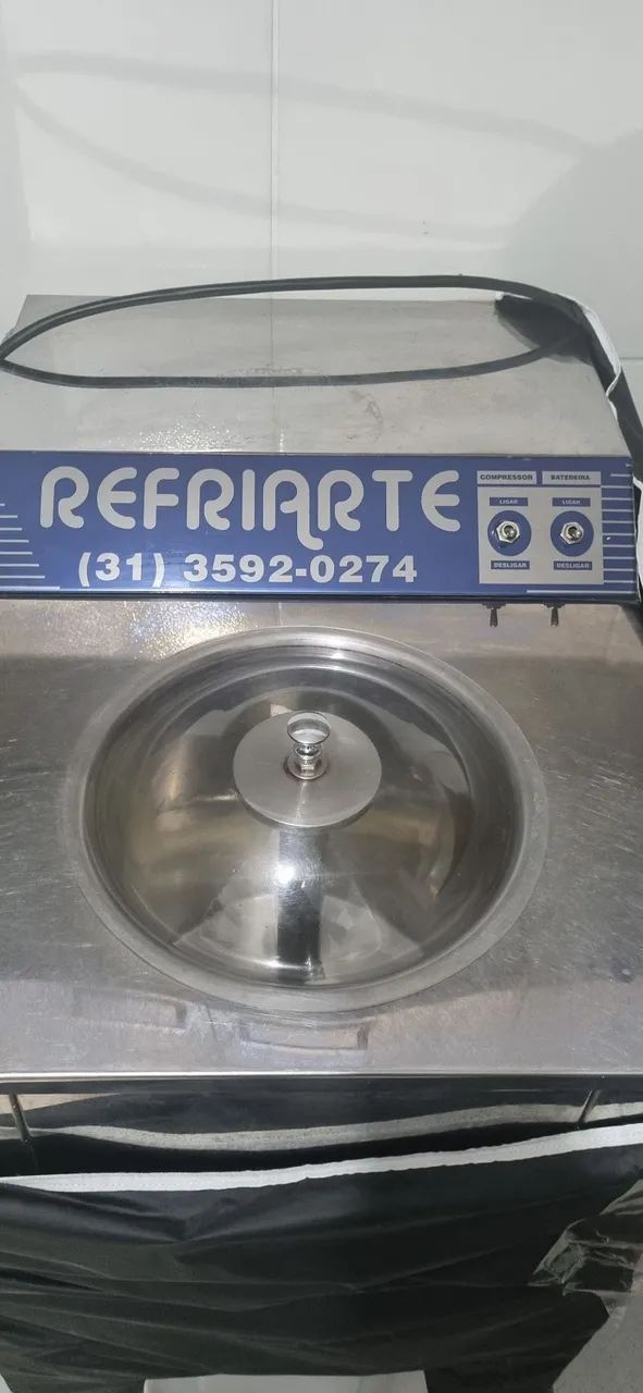 Máquina de sorvete Refriarte - Equipamentos Para Comércio - Prazeres ...