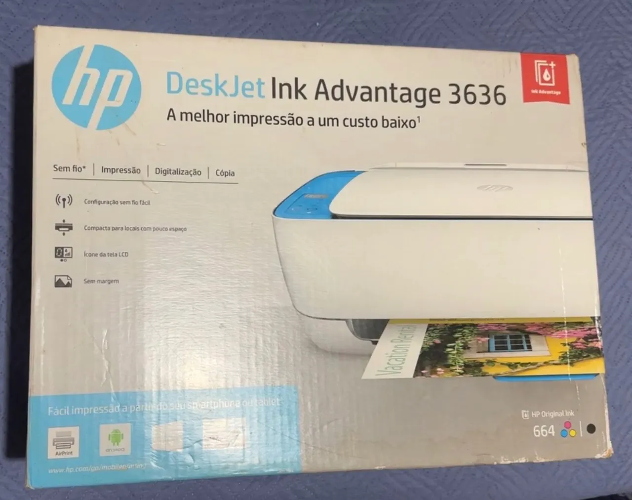 "impressora hp 3636" no Brasil