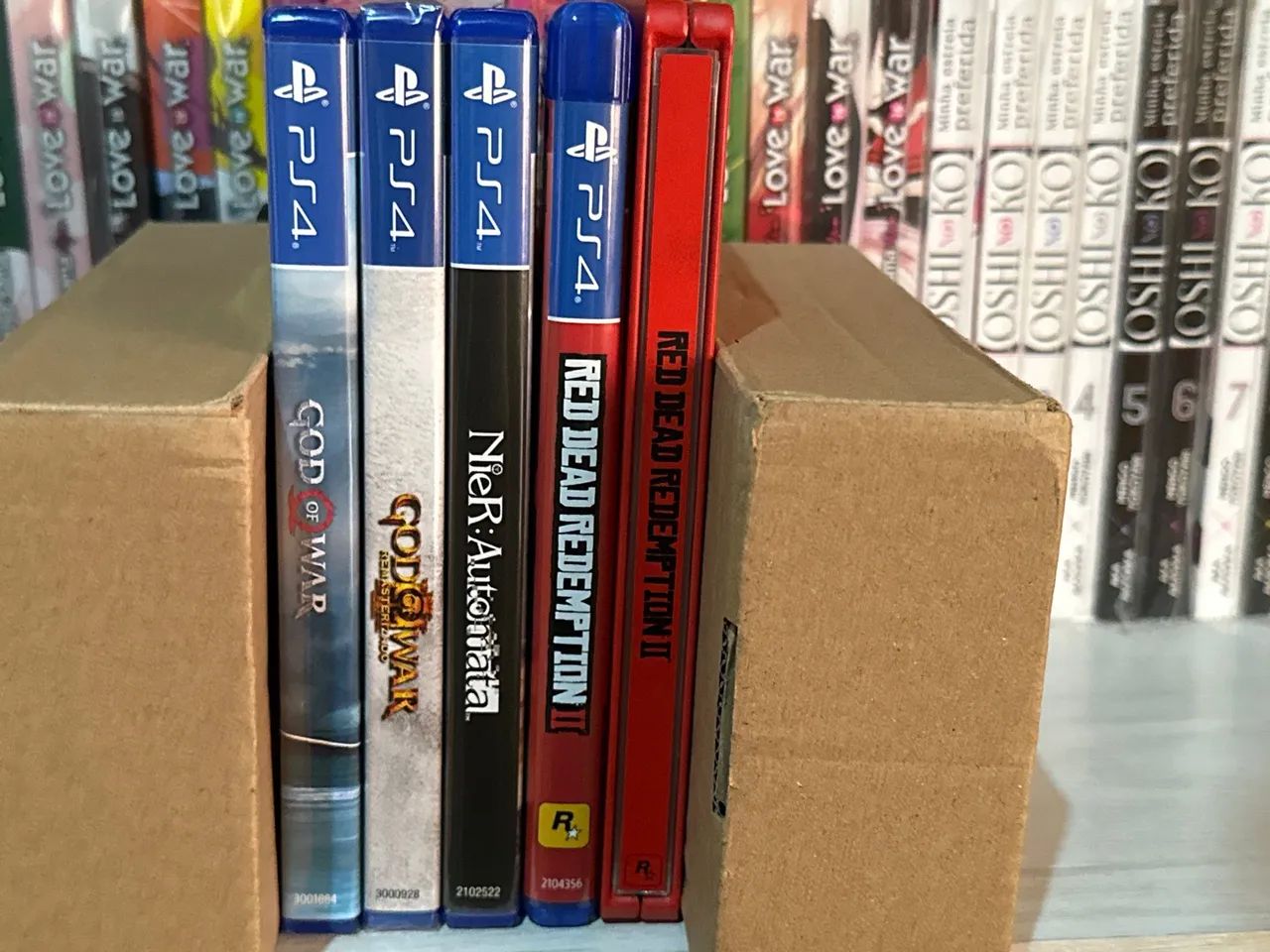 lote Jogos PS4 - God of War 2018, GoW 3 remastered, Nier: Automata e ...