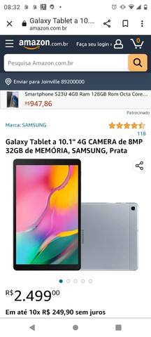 Tablet samsung 10 polegadas | +576 anúncios na OLX Brasil