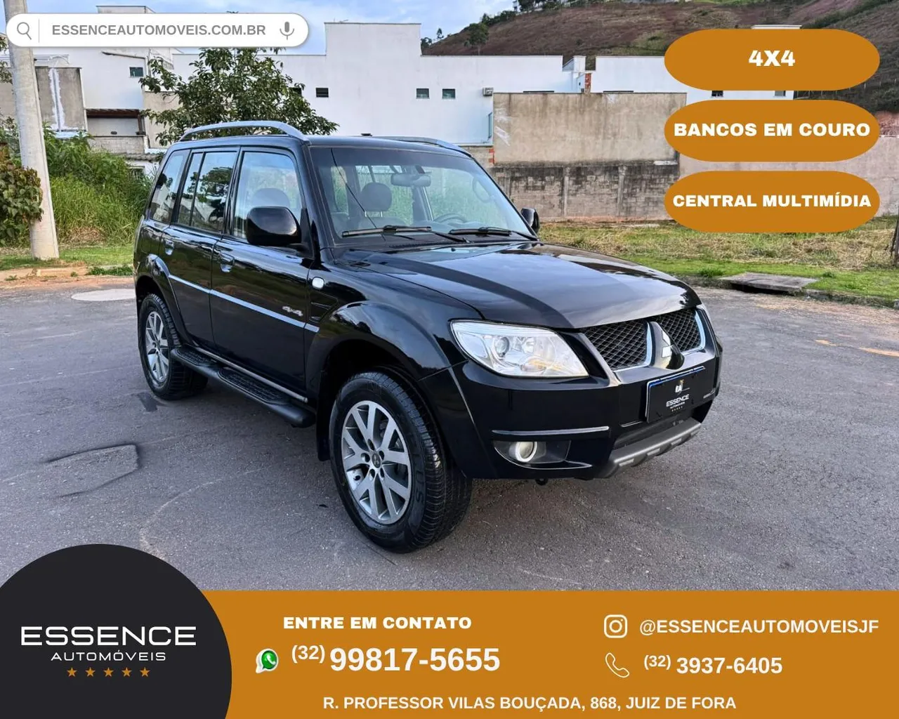 MITSUBISHI PAJERO TR4 2.0/ 2.0 FLEX 16V 4X4 AUT. Usados e Novos