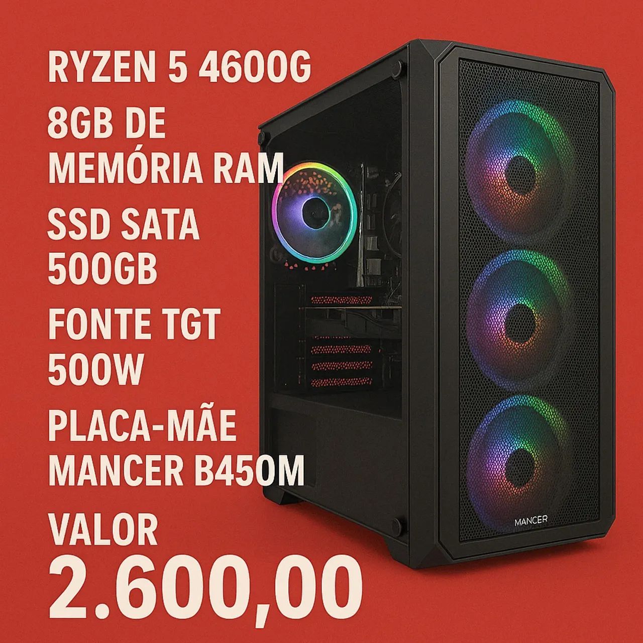 PC GAMER GTA V, COD, ROBLOX, MINECRAFT. - Computadores e Desktops ...