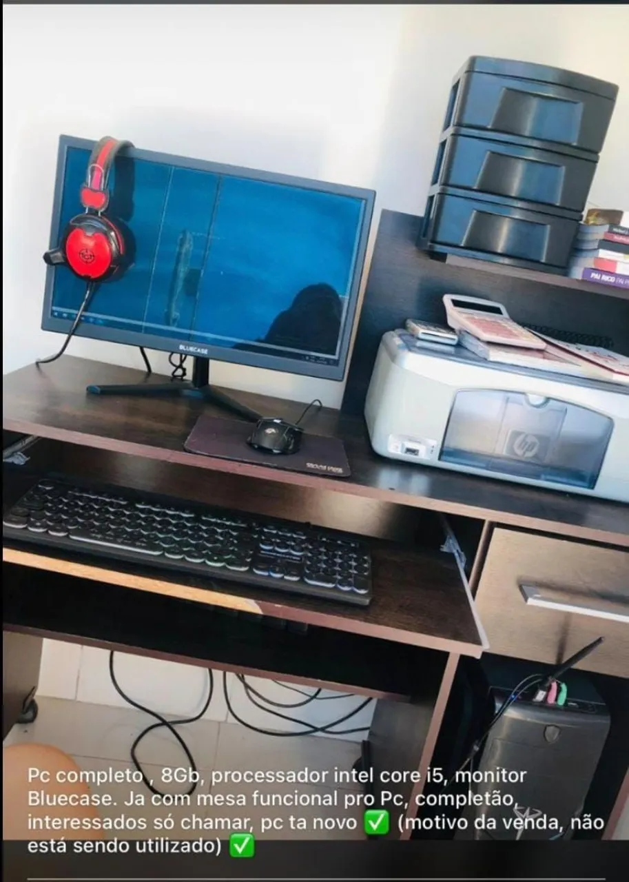 "computador de mesa completo" - Computadores e Desktops no Brasil