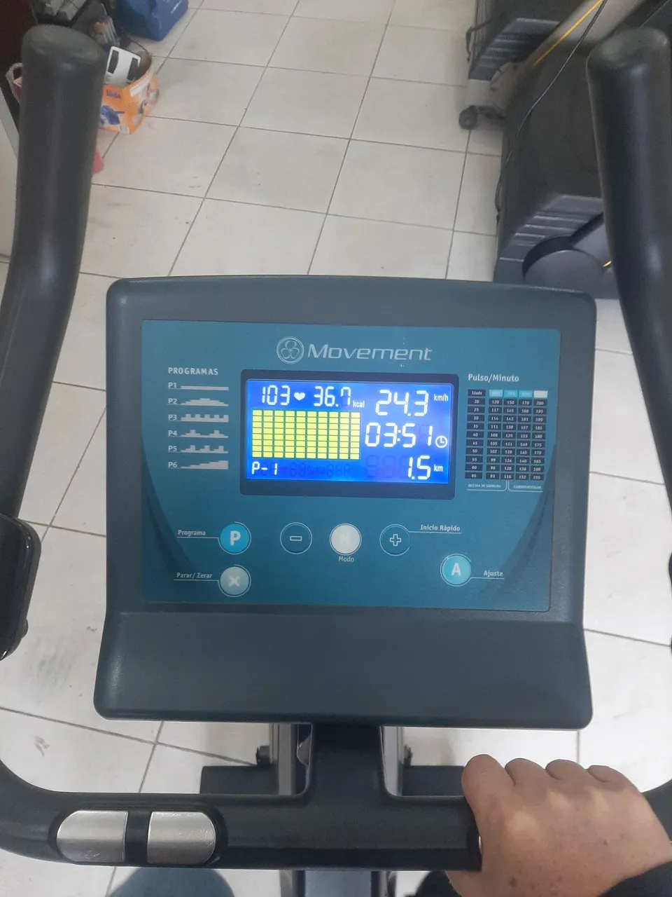 "bicicleta ergometrica movement horizontal" - Academia e Exercícios no ...