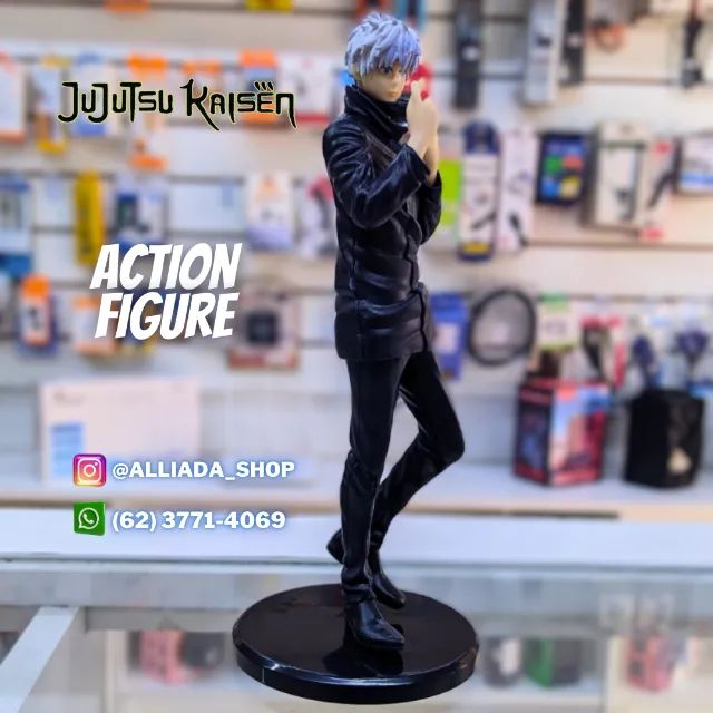 Action Figure 20cm de Altura Boneco Colecionável Satoru Gojo Anime ...