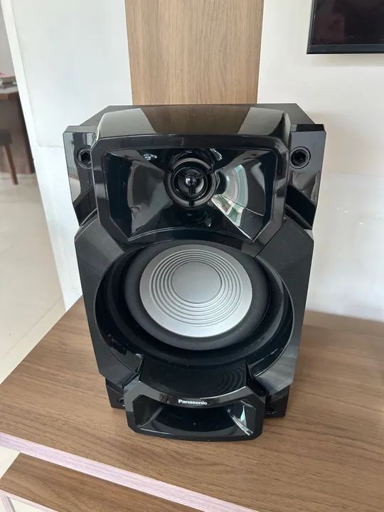 Mini System Panasonic SA-AKX520 com Bluetooth, USB e DJ - Potência e ...