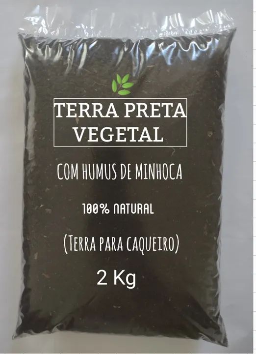 TERRA VEGETAL PARA CAQUEIRO