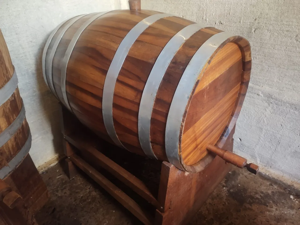"barril de madeira" no Brasil