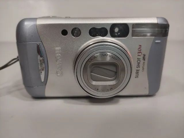 Detalhe Leia Câmera Canon Sure Shot 130u 35mm Analógica T3q (Usado ...