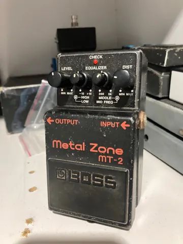 "metal zone boss" no Brasil