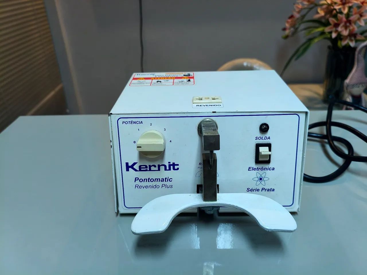 Soldador eletrônico Kernit Pontomatic Renevido Plus; Máquina ponto de ...