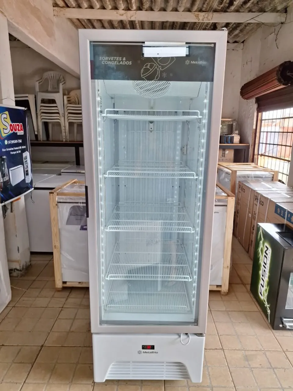 "freezer sorvete" - Geladeiras e Freezers no Brasil