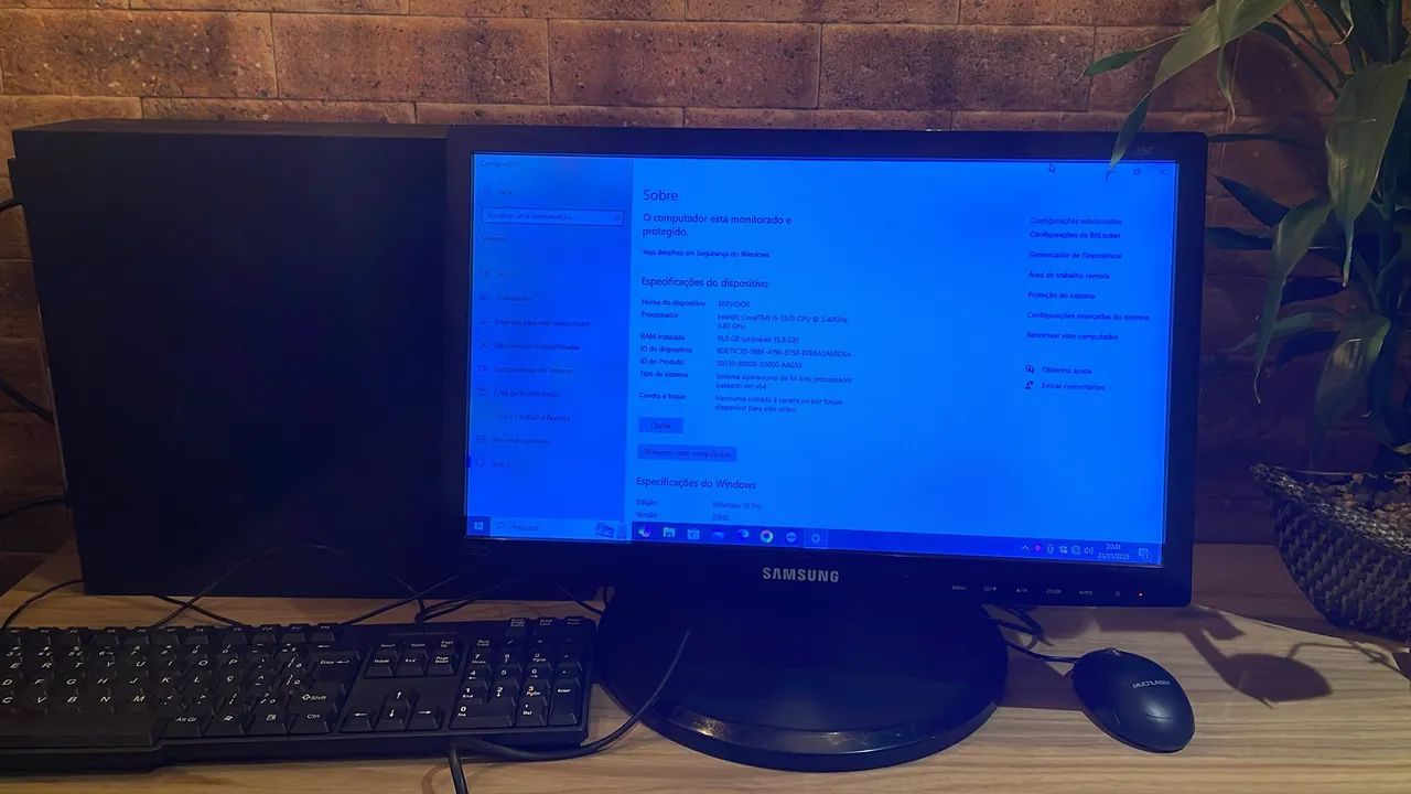 Desktop Core i5, 16GB RAM, Windows 10 Pro - Rápido e pronto para uso! - Computadores e Desktops ...