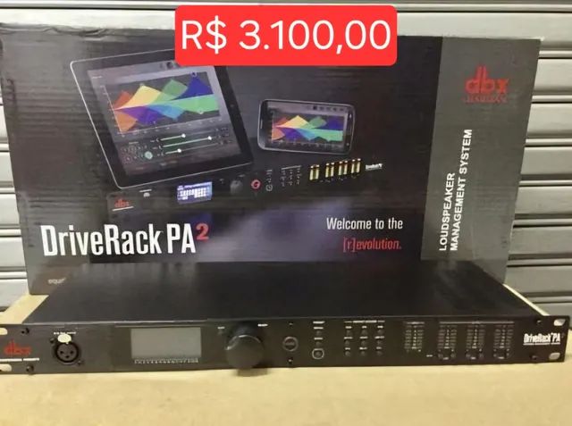 "processador de audio dbx" no Brasil